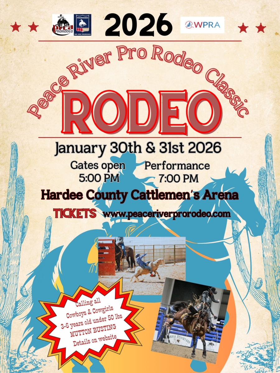 Peace River Rodeo | Hardee County Board of County Commissioners