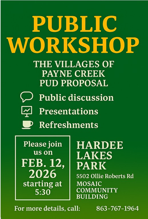 The Villages of Payne Creek PUD Proposal | Hardee County Board of ...