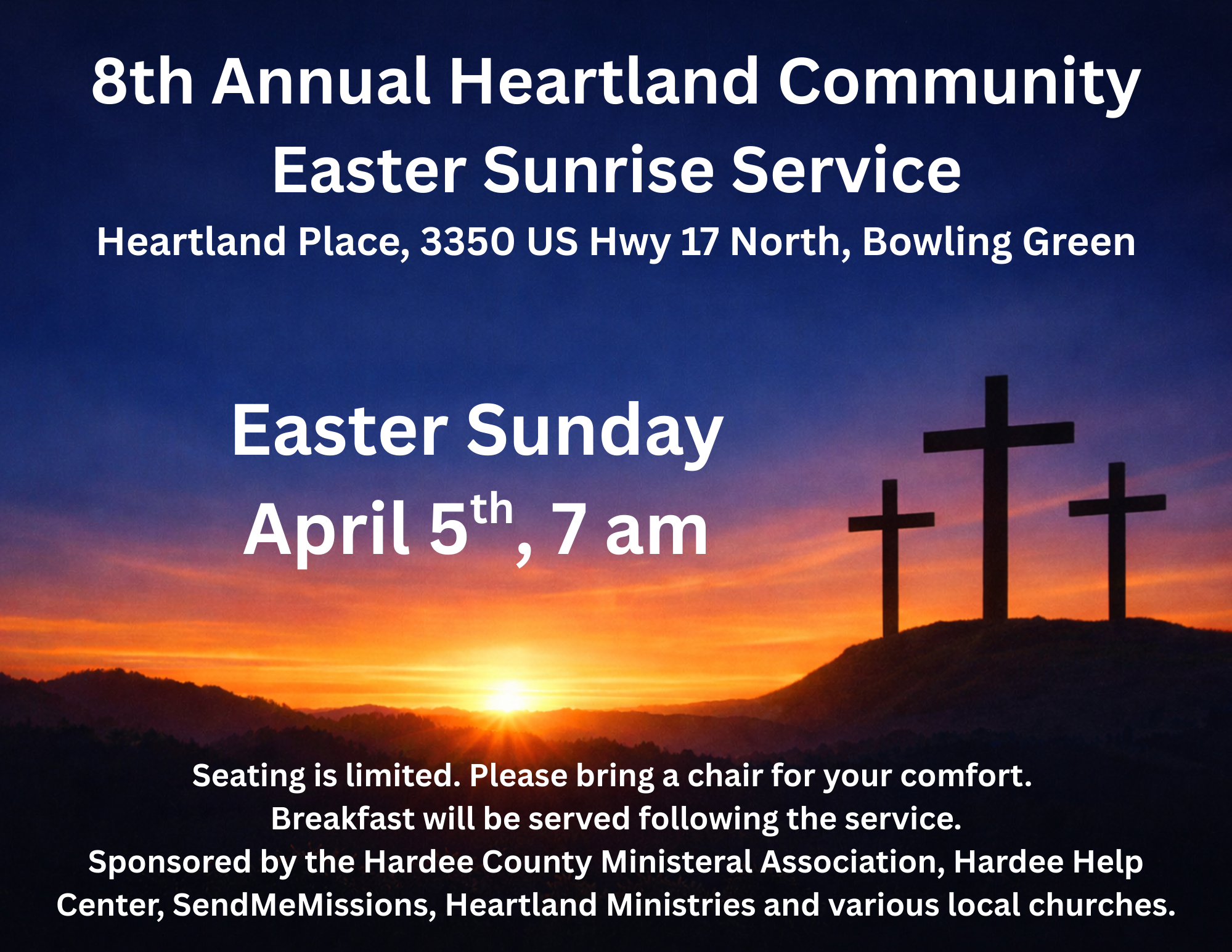 8th Annual Heartland Community Easter Service | Hardee County Board of ...